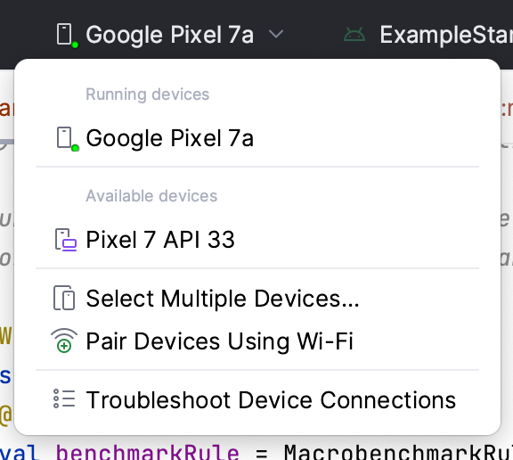 使用 Macrobenchmark 检查应用性能 | Android Developers