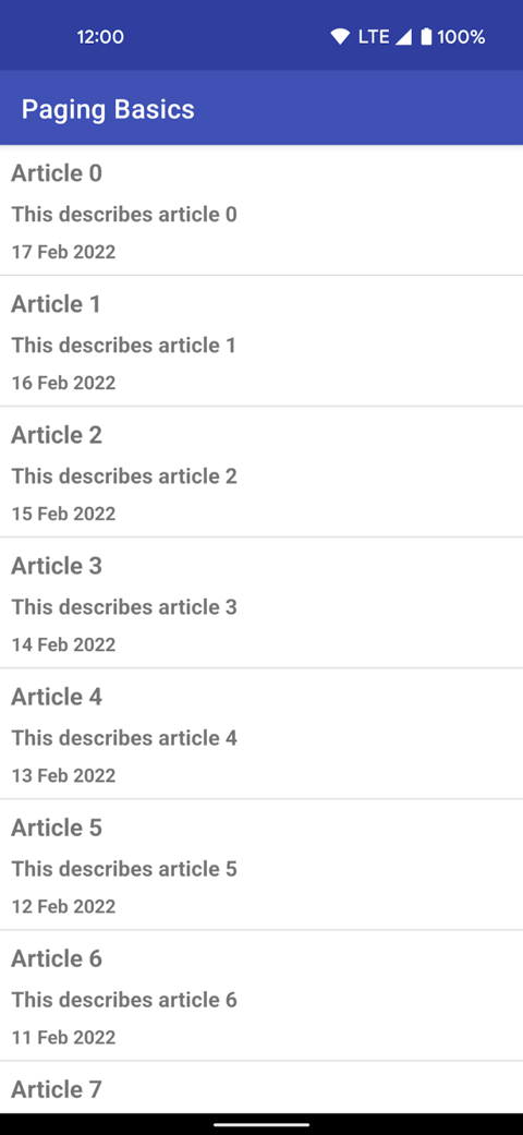 Android Paging 基础知识 | Android Developers