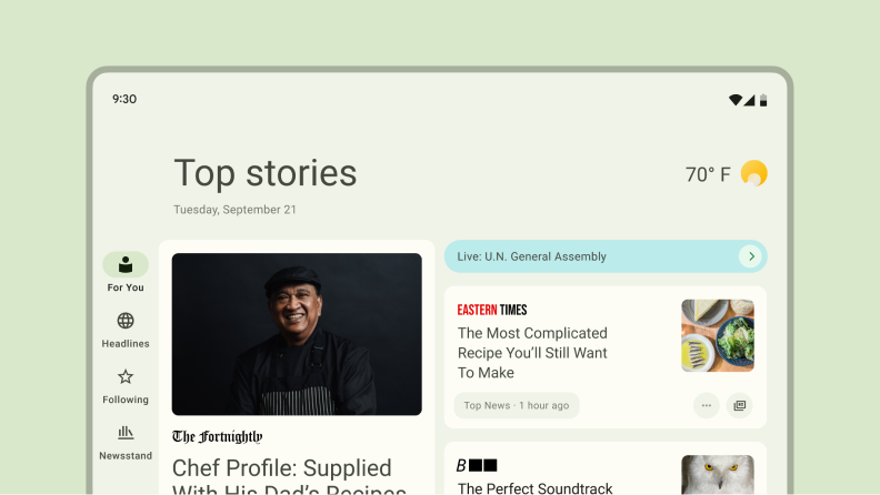 Large Screens | UI Design | Android Developers
